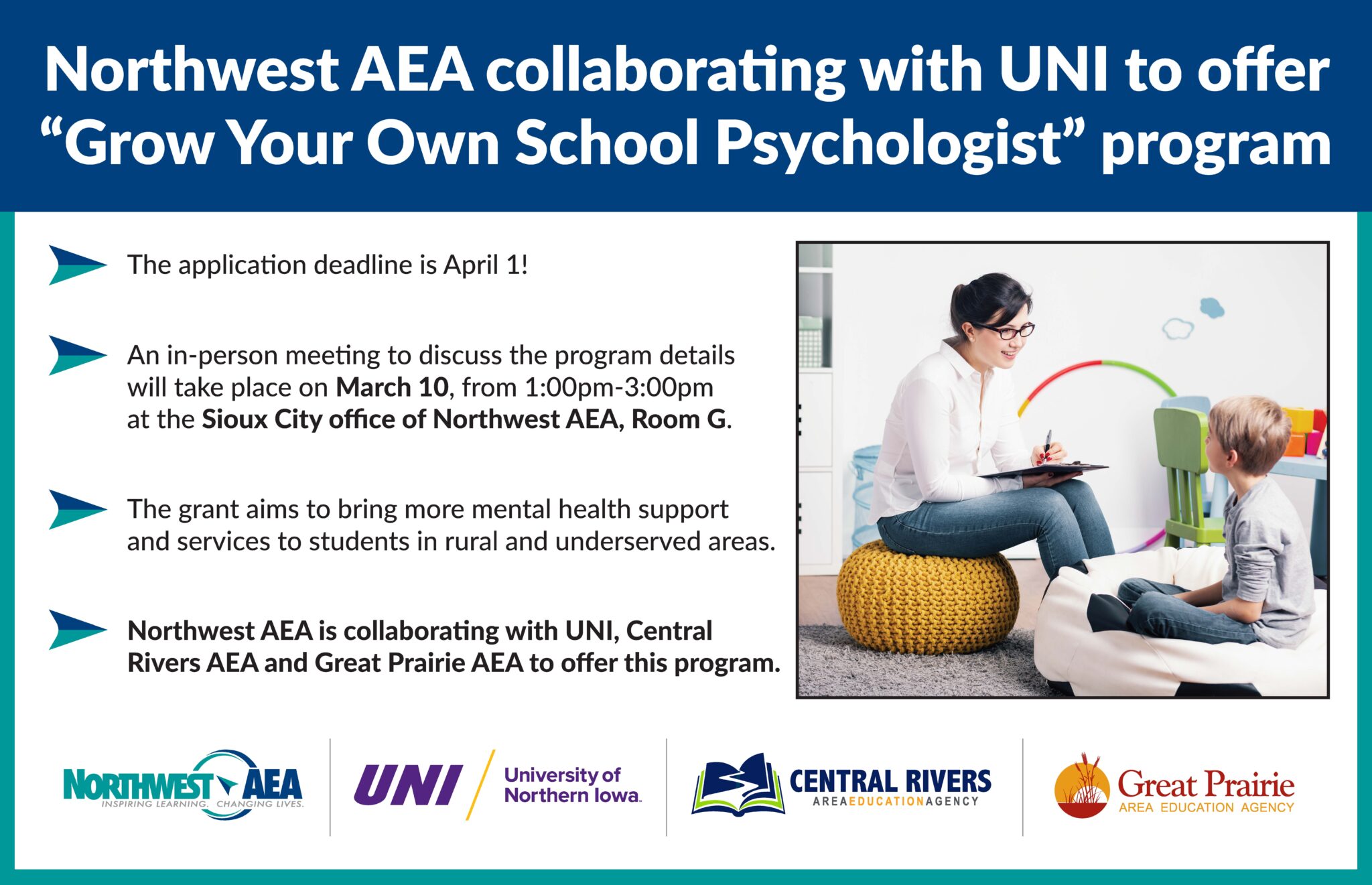 Grow Your Own School Psychologist Program - Northwest AEA